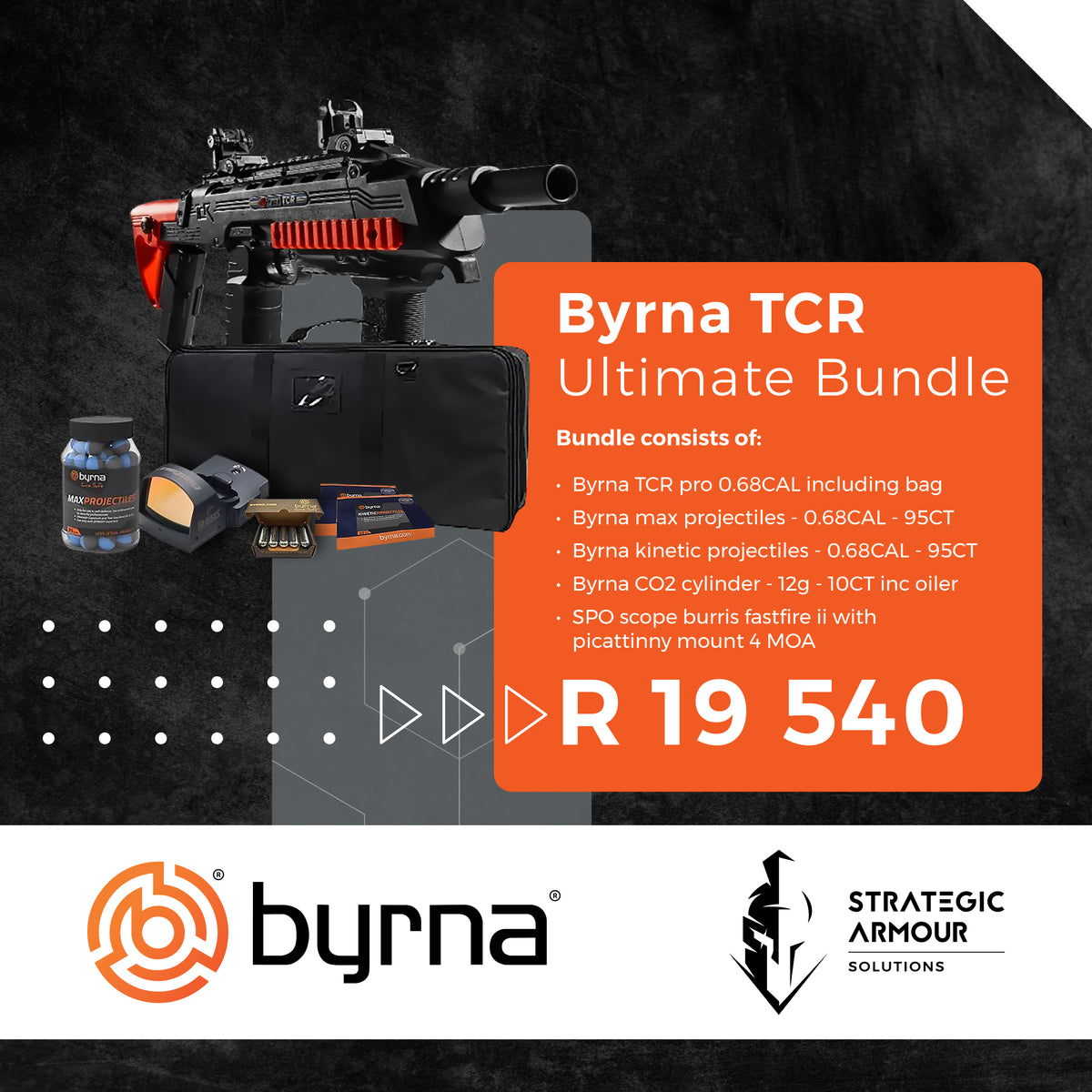 BYRNA TCR PRO Ultimate Bundle – STRATEGIC ARMOUR